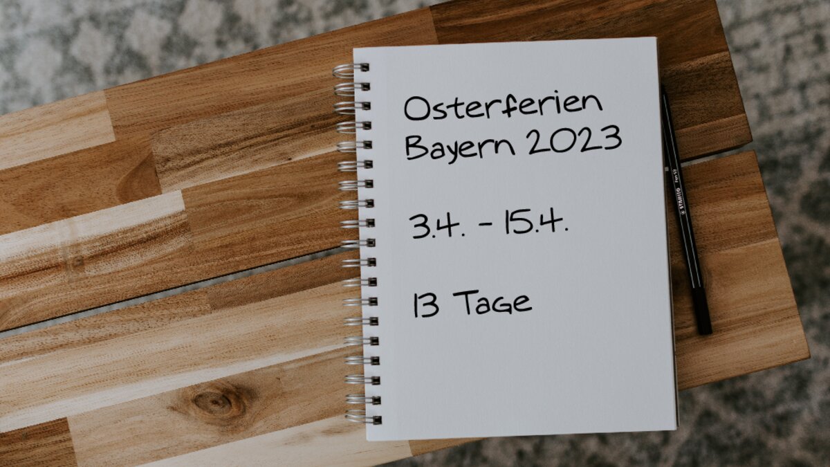 Osterferien Bayern 2023